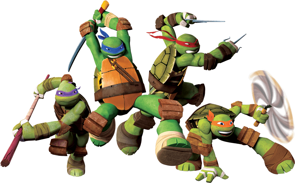 Cardinal Industries Teenage Mutant Ninja Turtles Toss Clipart - Full ...