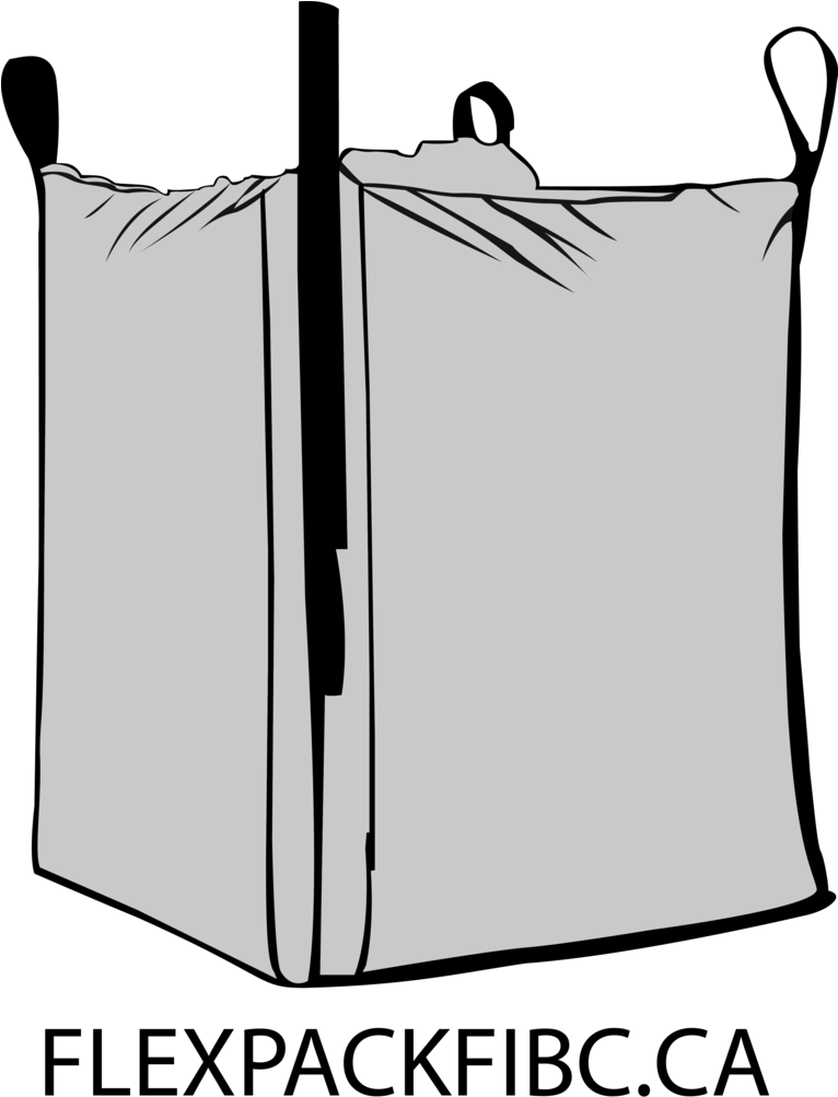 Open Top W/ Flat Bottom - Fibc Jumbo Fibc Bag Clipart - Full Size ...