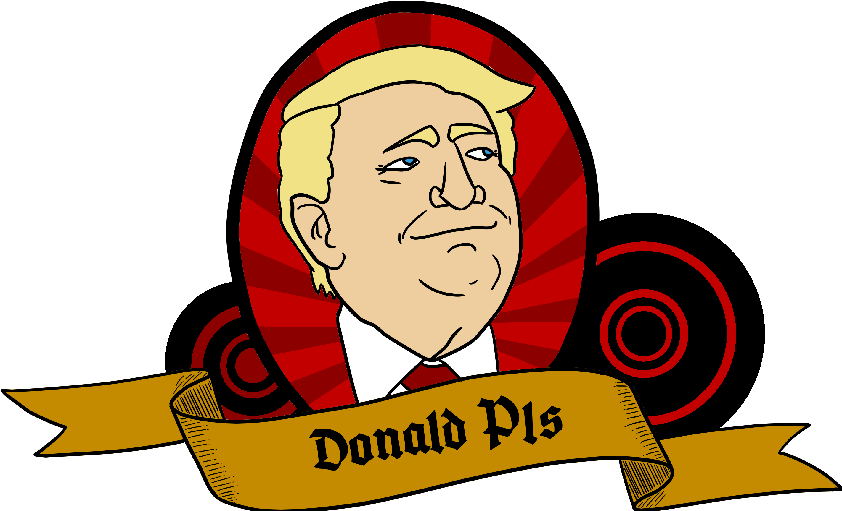 My Brother Is Making A Djt Parody App That Generates Clipart - Full ...