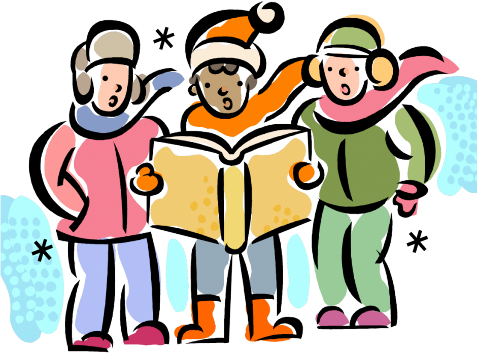 Collection Of Singing High Quality Free - Cartoon Christmas Carolers ...