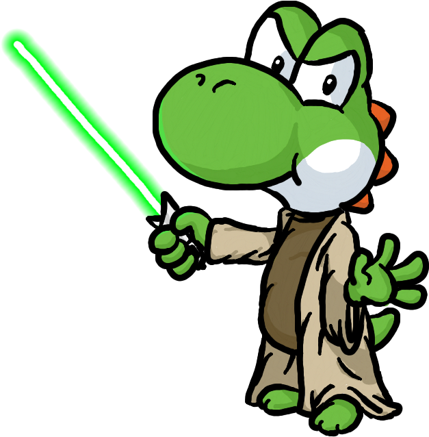 Master Yoshi Clipart - Full Size Clipart (#916109) - PinClipart