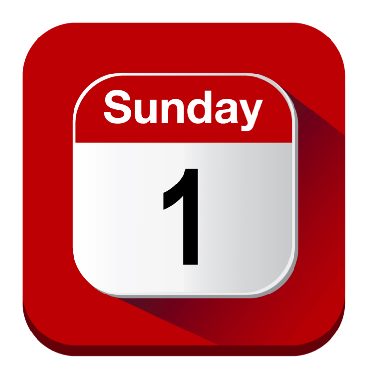 You'll Never Guess What Happened On Sunday - Sunday Calendar Png ...