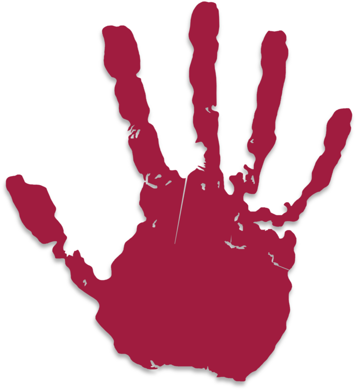 Rights And Responsibilities - Red Hand Animated Clipart - Full Size ...