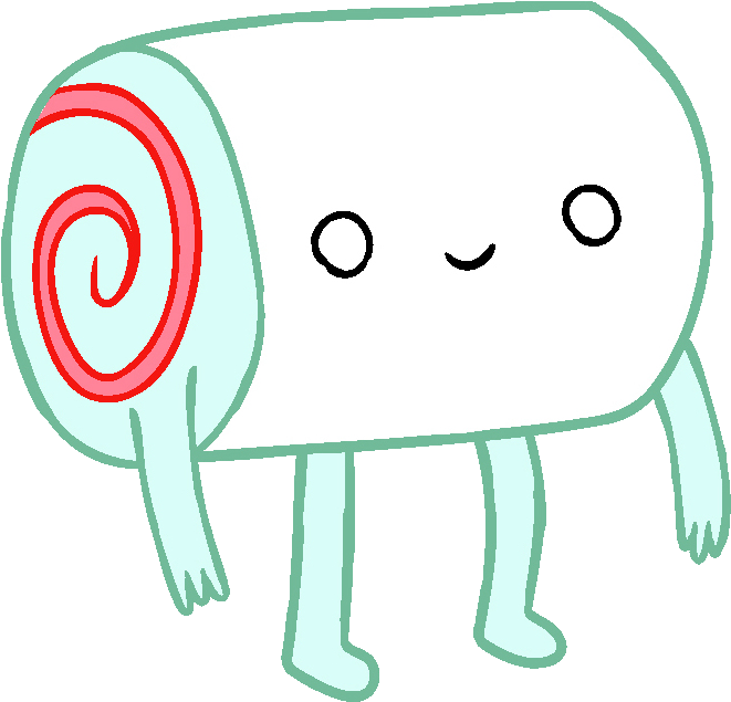 Marshmallow Mascot - Dulces De Hora De Aventura Clipart - Full Size ...