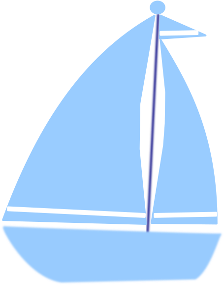 Sailboat Blue Clip Art - Png Download - Full Size Clipart (#926396 ...