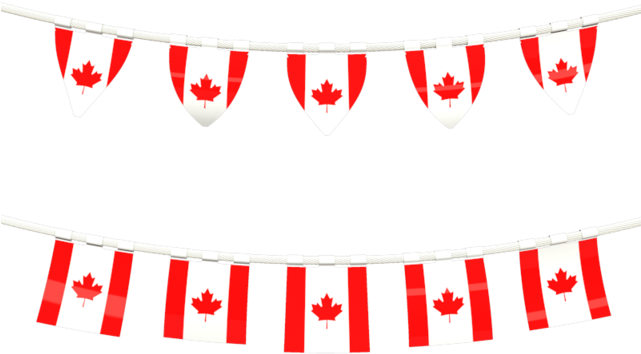 Canada Flag Banner Png Clipart - Full Size Clipart (#927266) - PinClipart