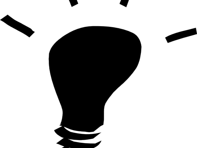 Light Bulb Clipart Lamp - Light Bulb Thinking Clipart - Png Download ...