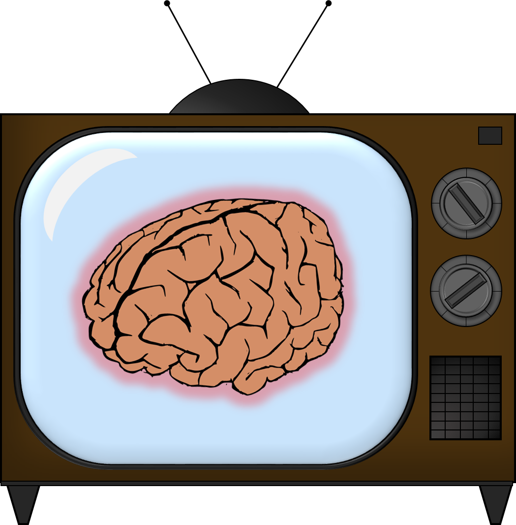 Brain Tv Clipart - Full Size Clipart (#934230) - PinClipart