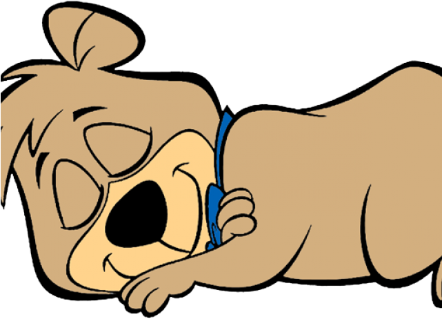 Sleeping Bear Clipart - Boo Boo Bear Sleeping - Png Download - Full ...
