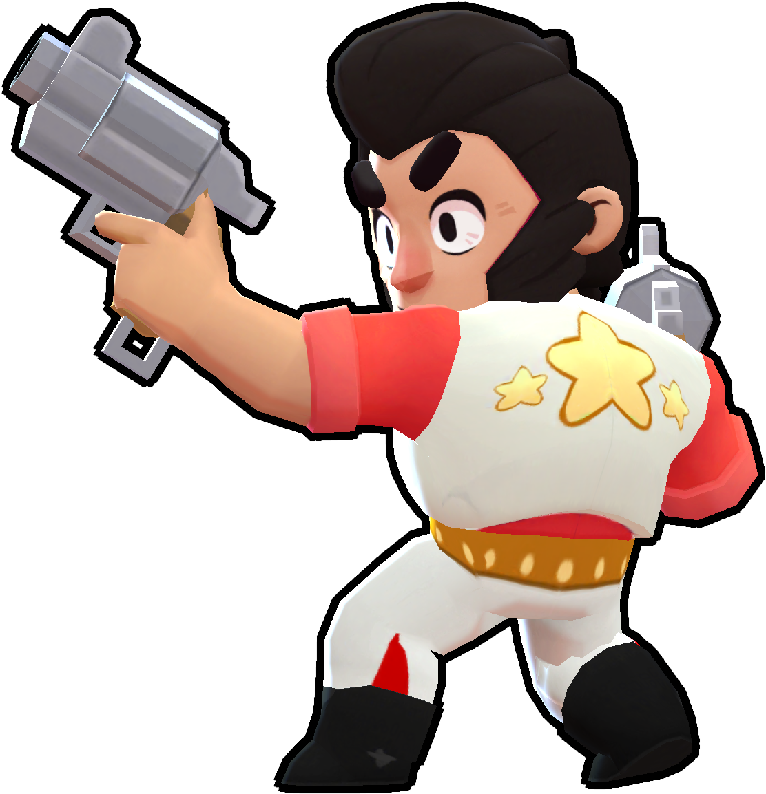 Colt Skin-rockstar - Colt Brawl Stars Png Clipart - Full Size Clipart ...