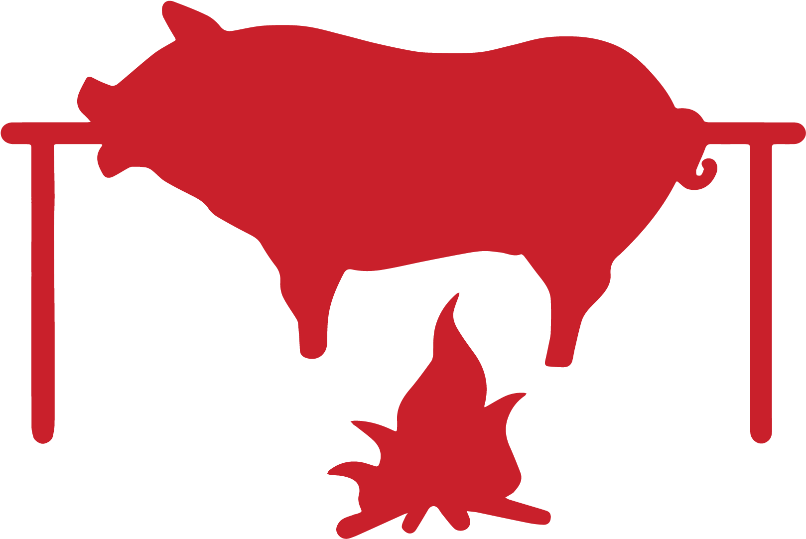Meat On A Spit Clipart - Full Size Clipart (#941916) - PinClipart