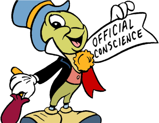 Jiminy Cricket Conscience Clipart - Full Size Clipart (#944515) - PinClipart