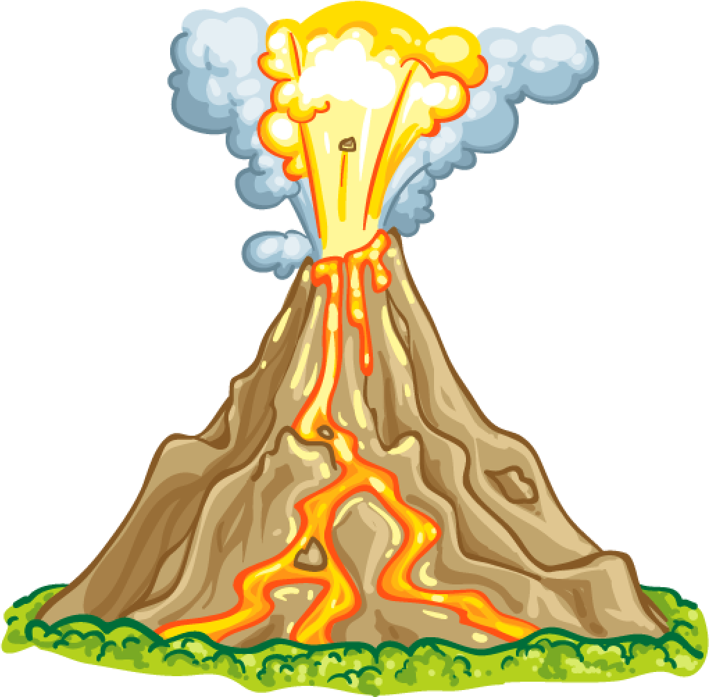 Download Volcano - Volcano And Parts Png Clipart (#953611) - PinClipart
