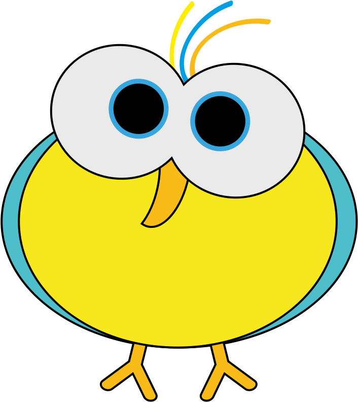 Free Bird Clip Art - Cute Critters Can Read: Book One [book] - Png ...