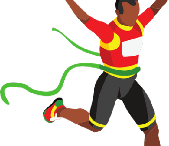 Running Winner Clipart - Full Size Clipart (#965550) - PinClipart