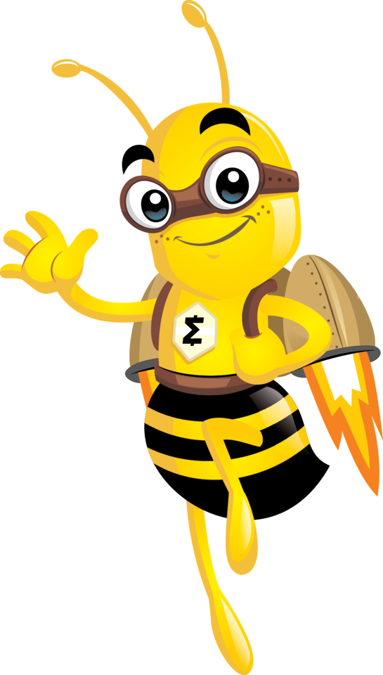 Bumblebee Clipart Smart Bee - Smart Bee - Png Download - Full Size ...