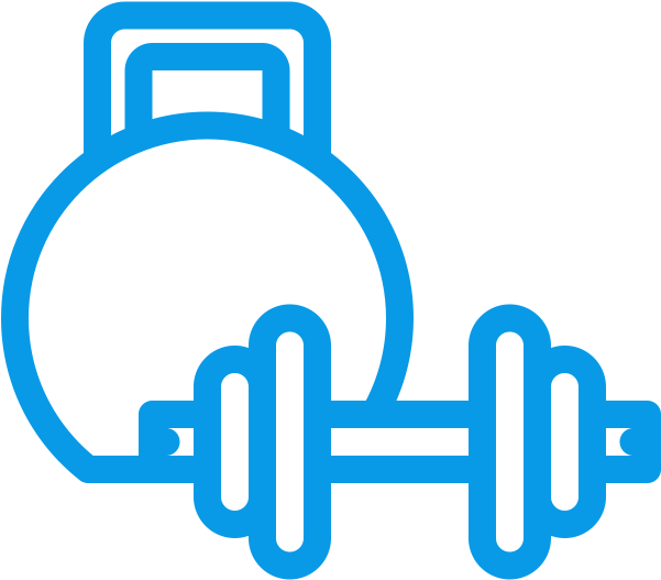 Icon - Blue Png Fitness Icon Clipart - Full Size Clipart (#974939 ...