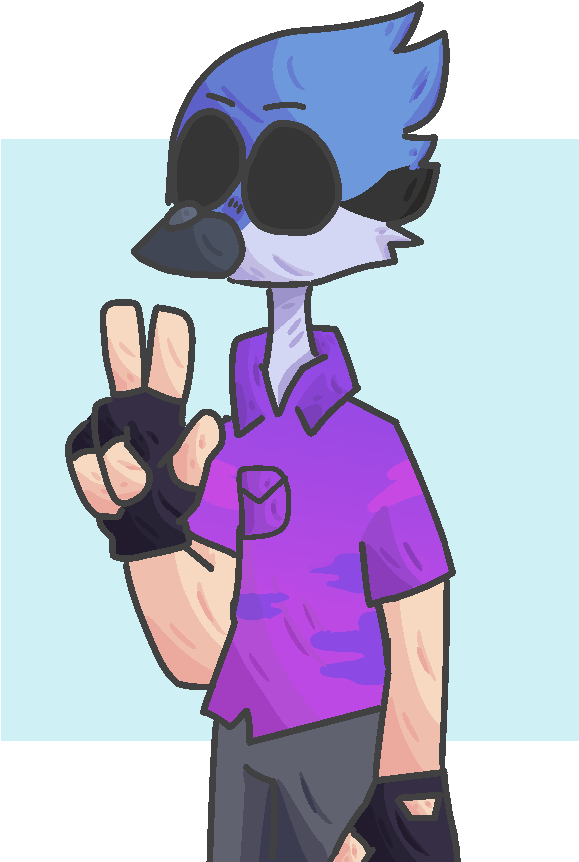 Ace Jay - Cartoon Clipart - Full Size Clipart (#976792) - PinClipart