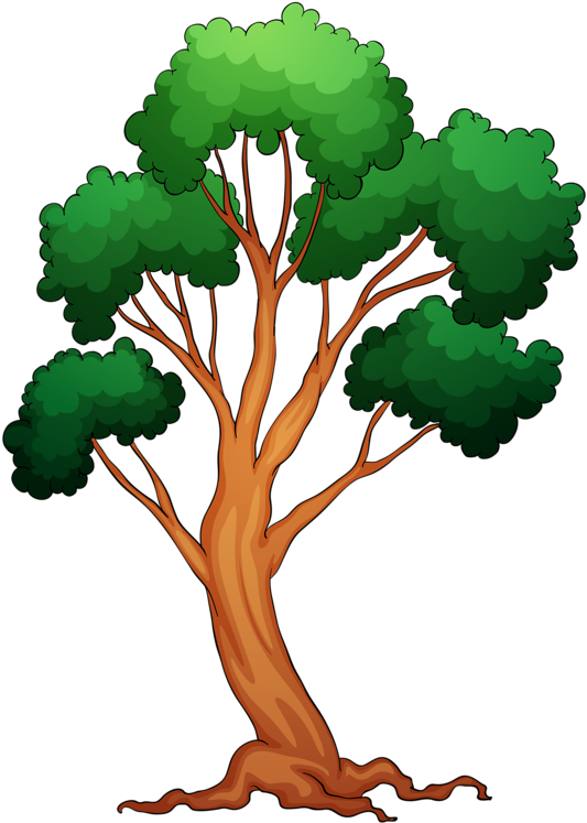 Memories Clipart Colorful Tree - Old Tree Clip Art - Png Download ...