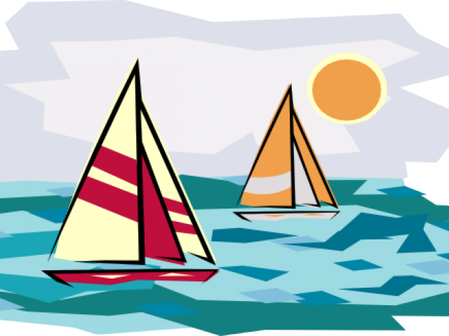 Beach Sunset Clipart - Sail Clipart - Png Download - Full Size Clipart ...