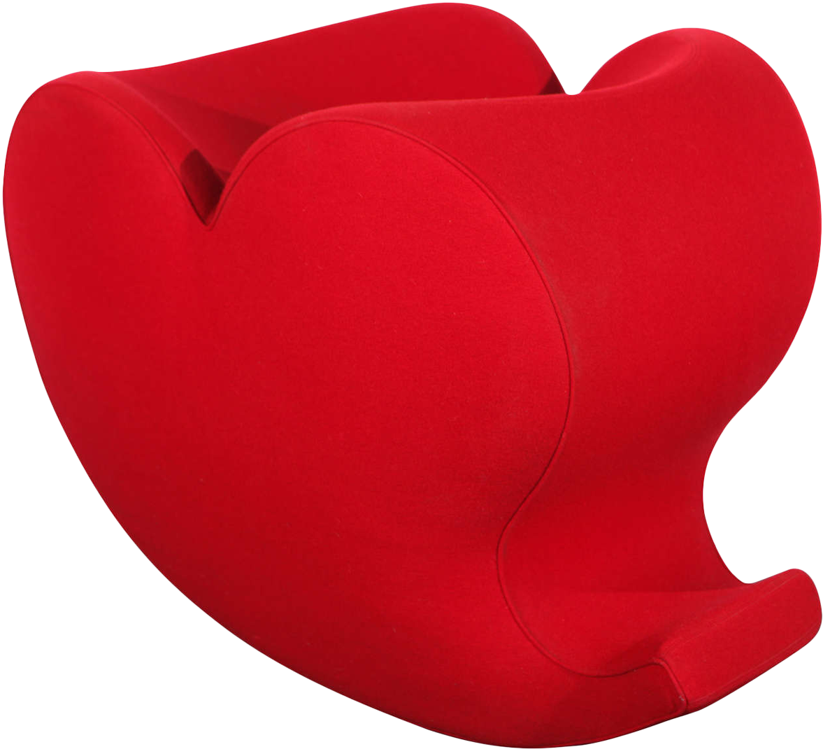 Moroso Soft Heart Rocking Chair - Soft Heart Ron Arad Clipart - Full ...