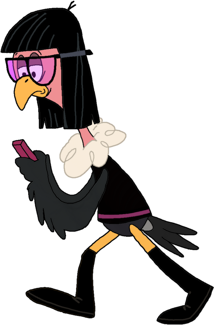 Vera The Vulture - Cartoon Clipart - Full Size Clipart (#995805 ...