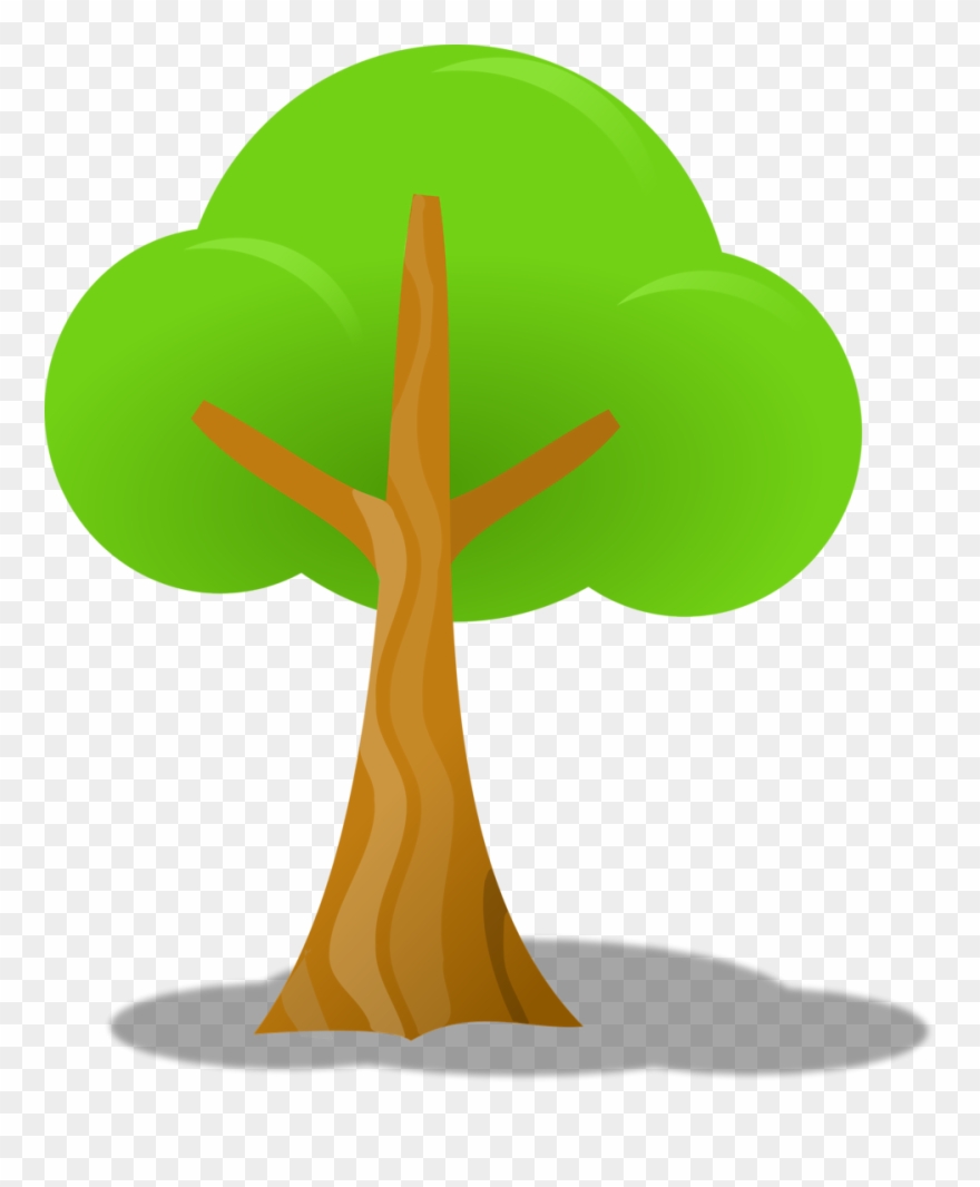 Download Simple Tree Clipart, Vector Clip Art Online, Royalty - Tree ...