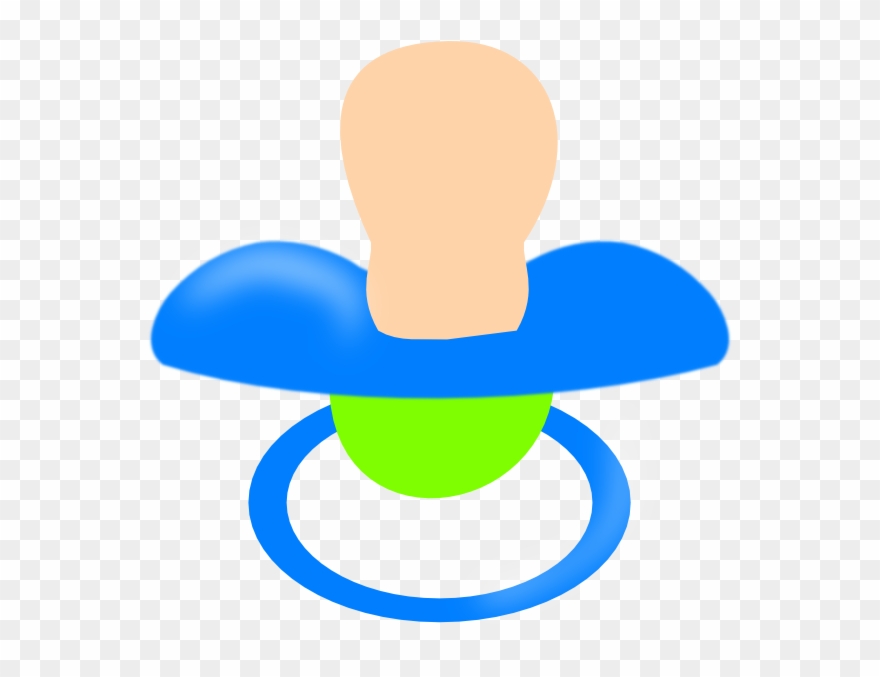 Download Png Download Blue Pacifier Clipart - Baby Pacifier Clipart ...