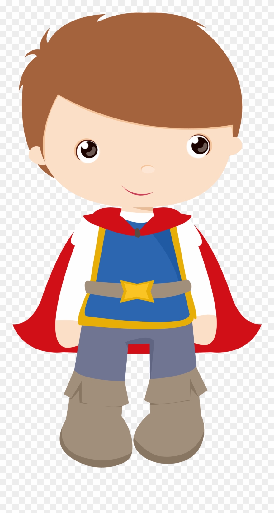 Fairy Tale Clipart Prinsipe - Principe Branca De Neve Cute - Png ...