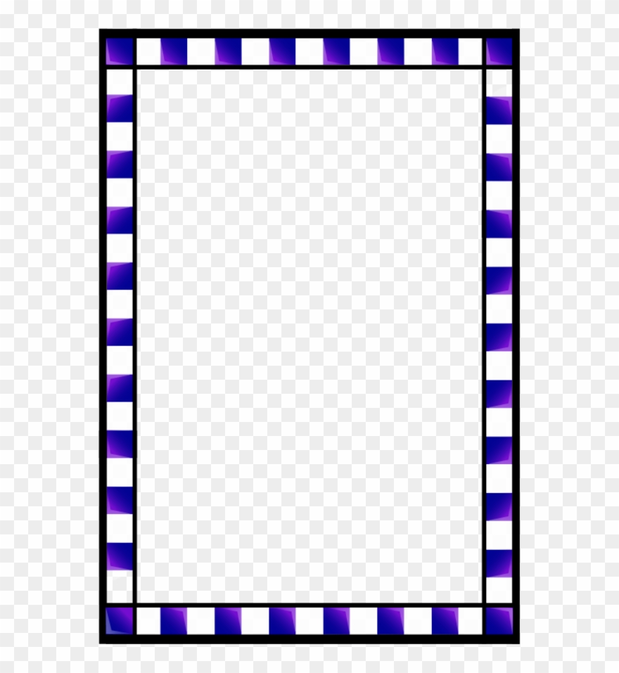Vector Clip Art - Red Check Borders - Png Download (#6516) - PinClipart