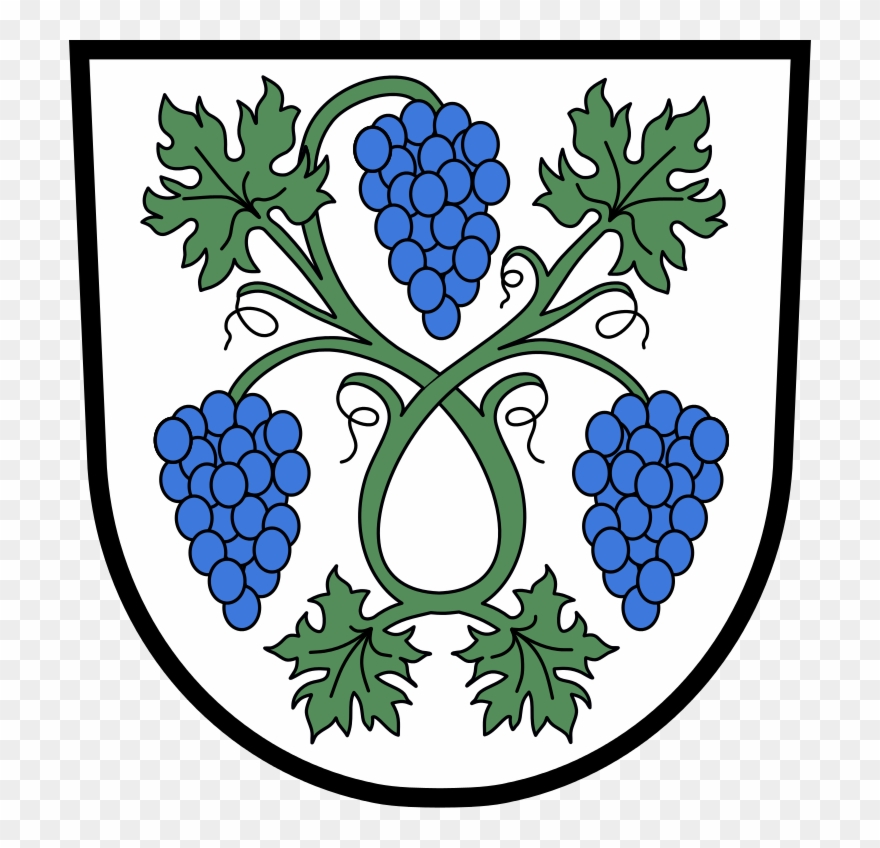 Download Grapes Coat Of Arms Clipart Grape Heraldry Clip Art - Framed ...