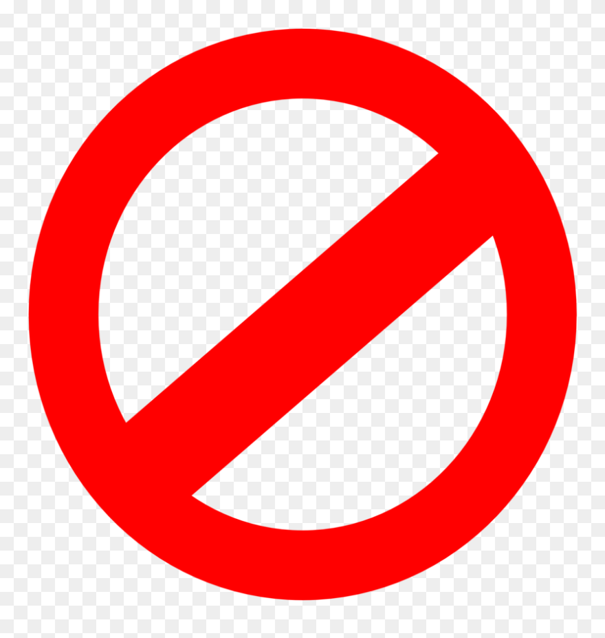 Download No Symbol Clip Art At Clipart Library - Prohibited Clipart ...