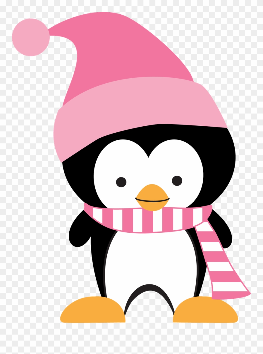Penguin Art, Penguin Clipart, Penguin Images, Cute - Pink Penguin Clip ...