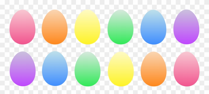 Peep - Clipart - Pastel Easter Egg Clipart - Png Download (#10012 ...