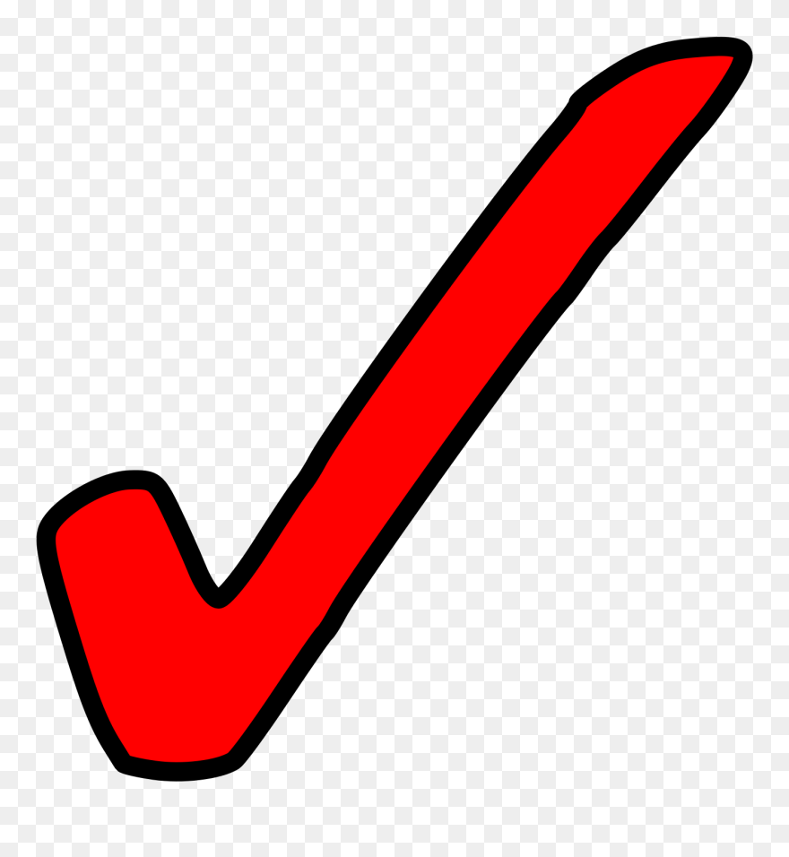 Download Surprising Free Clip Art Tick Red At Clker Com Vector - Clipart Tick - Png Download ...