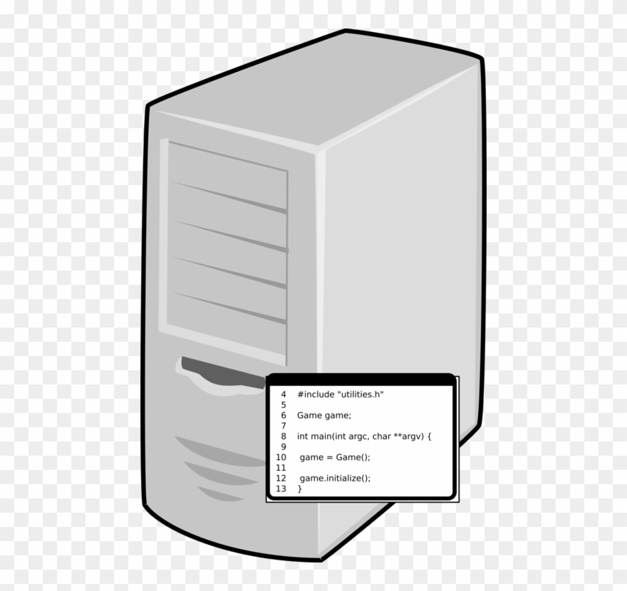 Download Source Code Computer Servers Apache Subversion Git Vetor