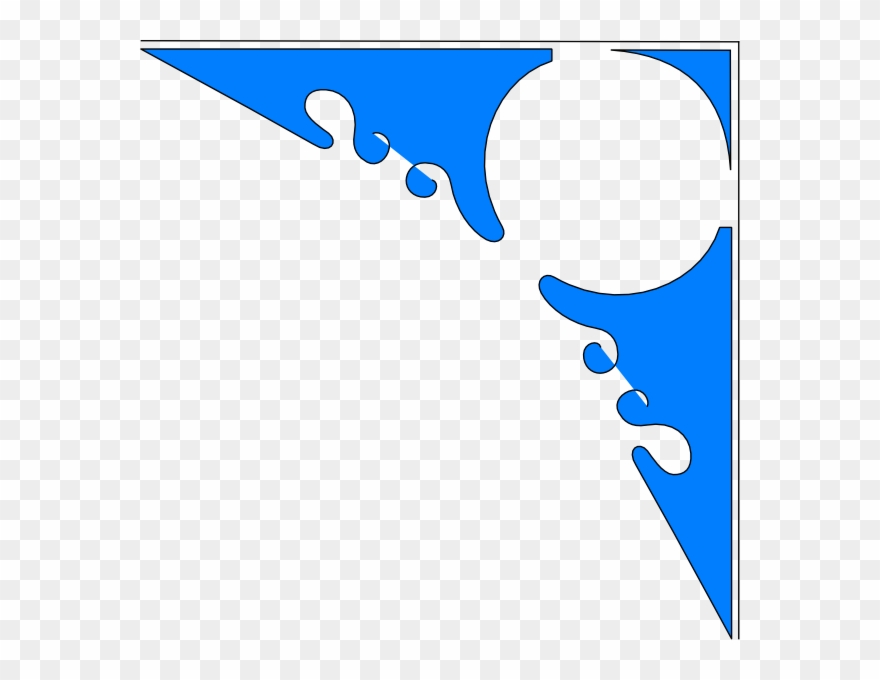 Blue Corner Clipart Png Transparent Png (#100523) - PinClipart