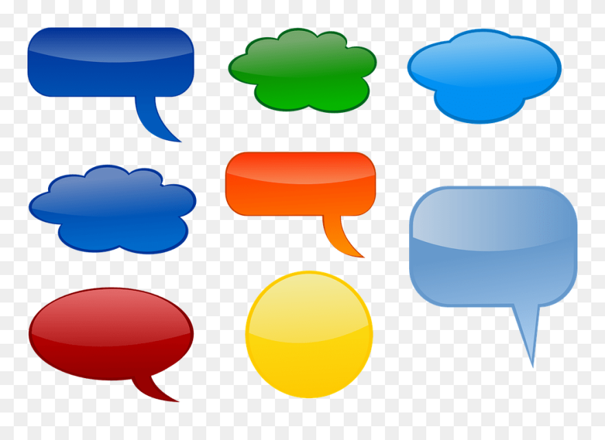 Download Speech Bubble Clipart Vector Clip Art Free Design - Colorful ...