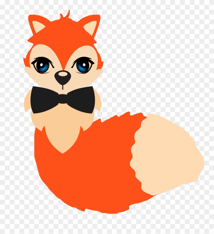 Cute Fox Clip Art - Clip Art - Png Download (#103598) - PinClipart