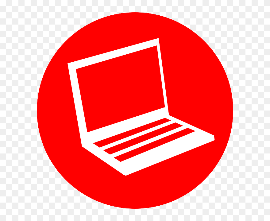 Laptop Icon Circle Png Clipart (#105692) - PinClipart
