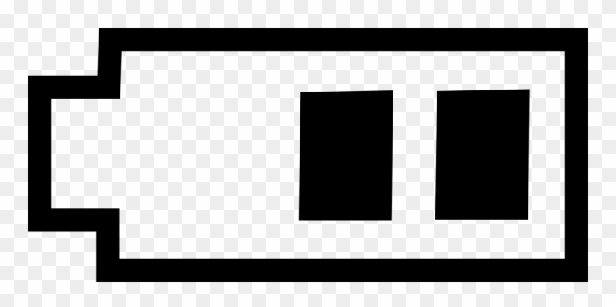 Battery Icon White Png Clipart Ac Adapter Computer - Battery Clipart ...