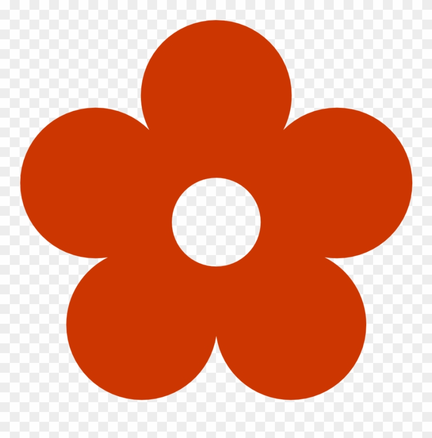 Clip Art Of Colour Red Encode Clipart To Base Png - Flower Cute Png ...
