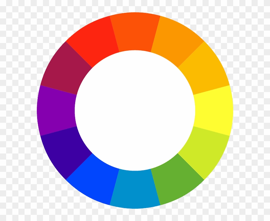 Download Analogous Colours On Colour Wheel Clipart (#107590) - PinClipart