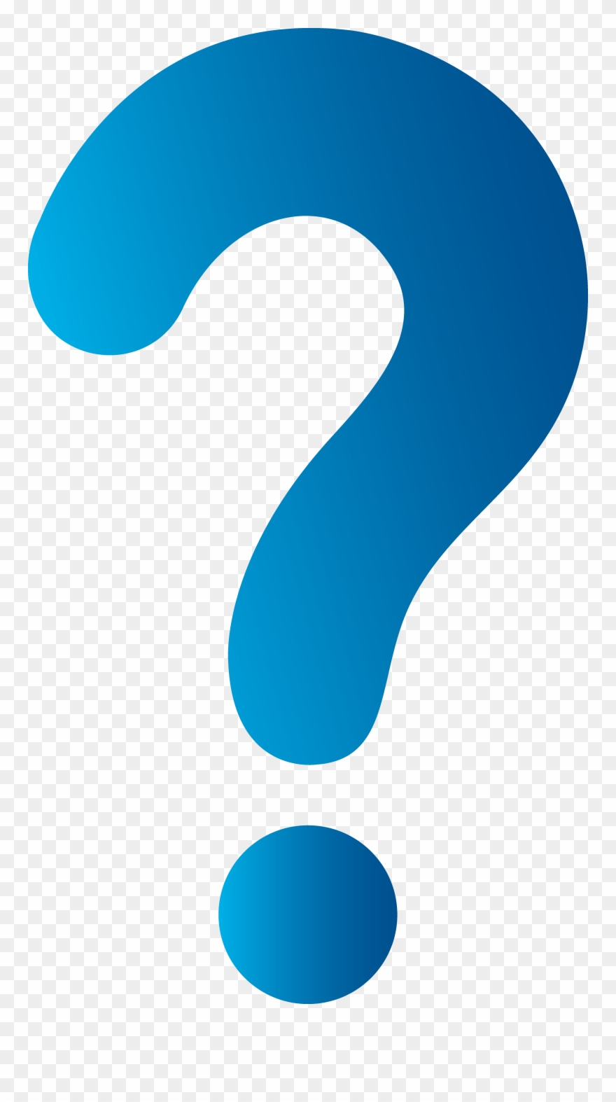 Question Mark Cartoon Blue Clipart (#108242) - PinClipart