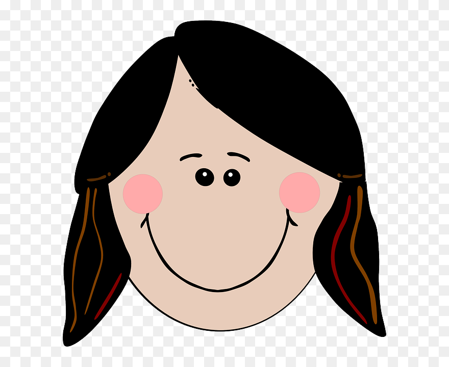 Smiling Girl Clipart Smiley Clip Art - Girl Smiling Clip Art - Png ...