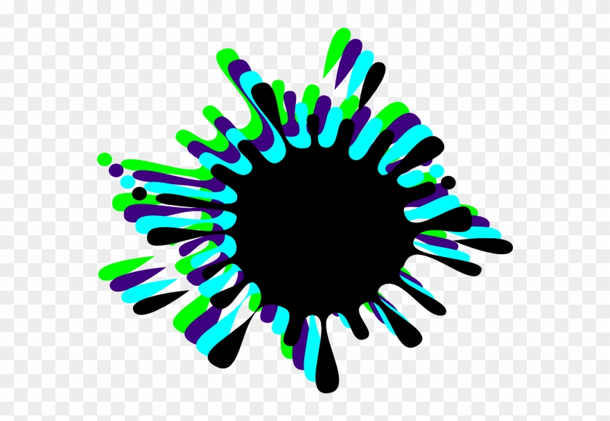 Brown Paint Splatter Clipart (#1007719) - PinClipart