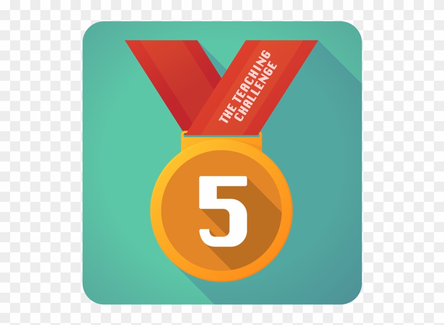 You Will Receive The Teaching Challenge 5 Badge When - Illustration ...