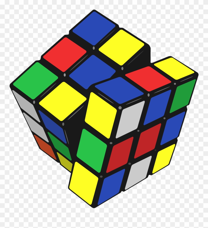 Download Rubik's Cube Png Transparent Clipart (#1036721) - PinClipart