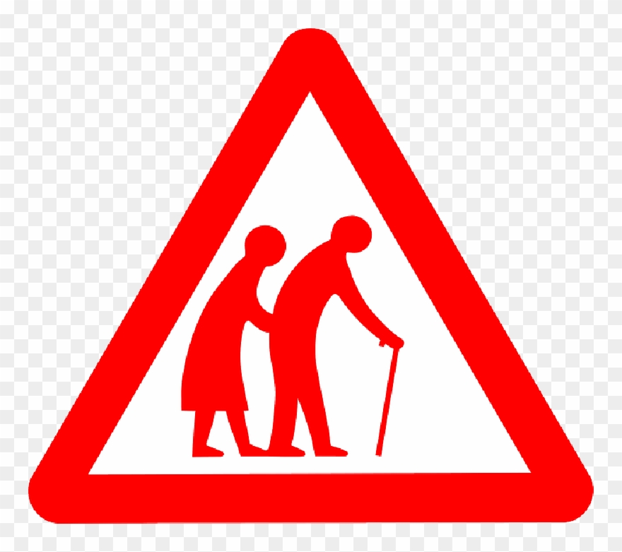 Old, Sign, Symbol, People, Person, Cartoon, Signs - Elderly People ...