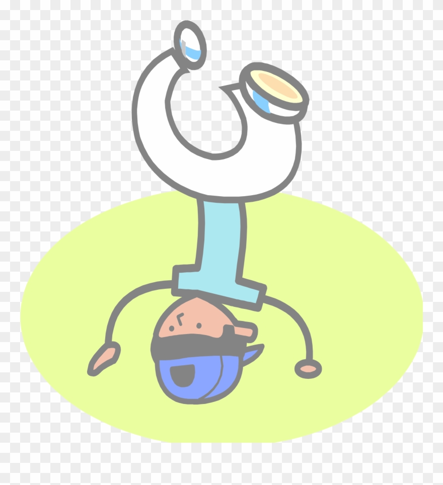 Headstand Cartoon Clipart (#1043306) - PinClipart